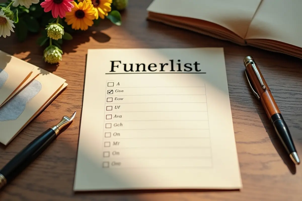 A Complete Funeral Checklist: Everything You Need to Know
